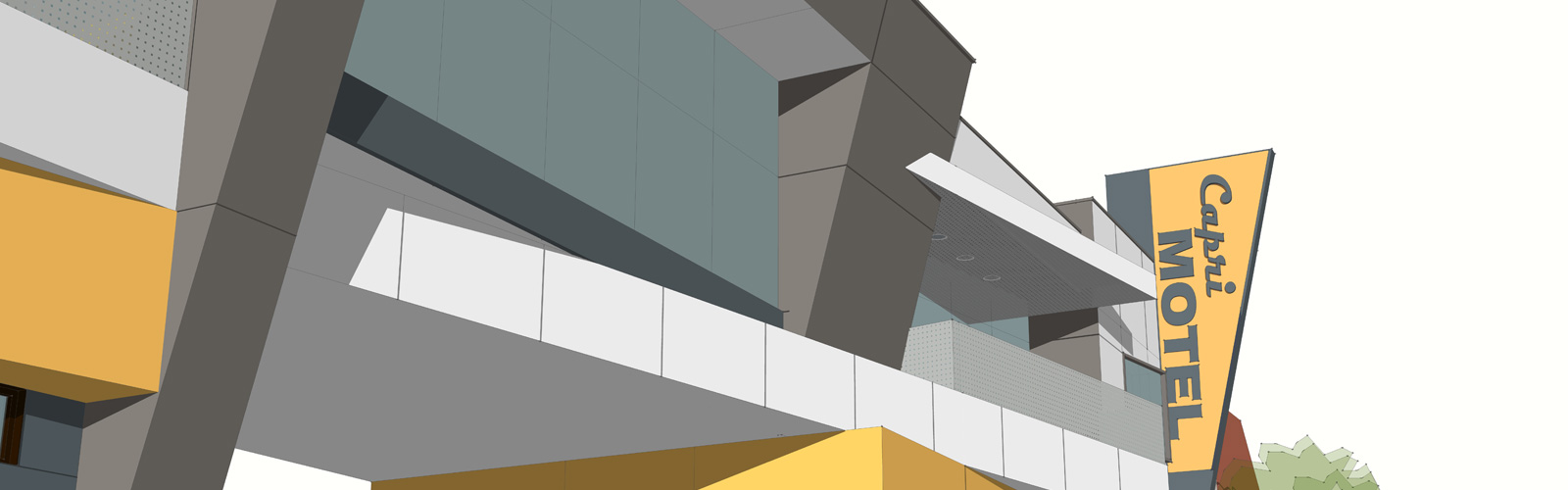 Capri Motel – Architectural Dimensions